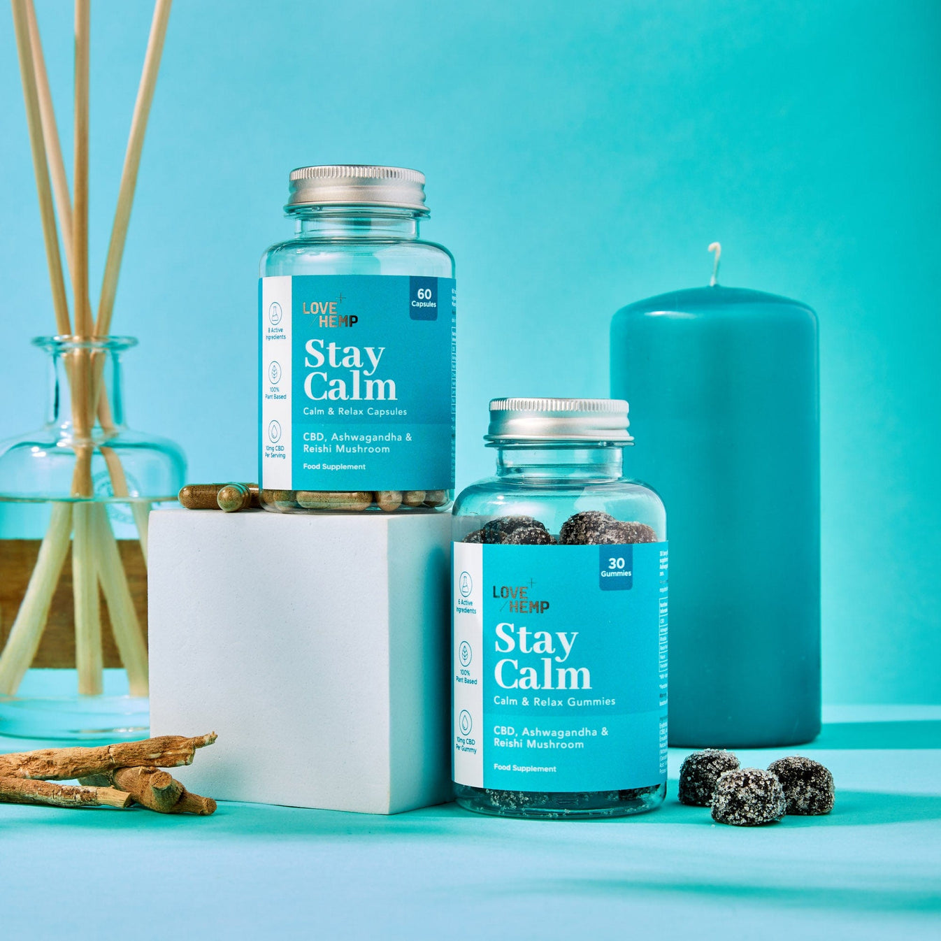 Love Hemp Mood Support Bundle | CBD Gummies & Capsules