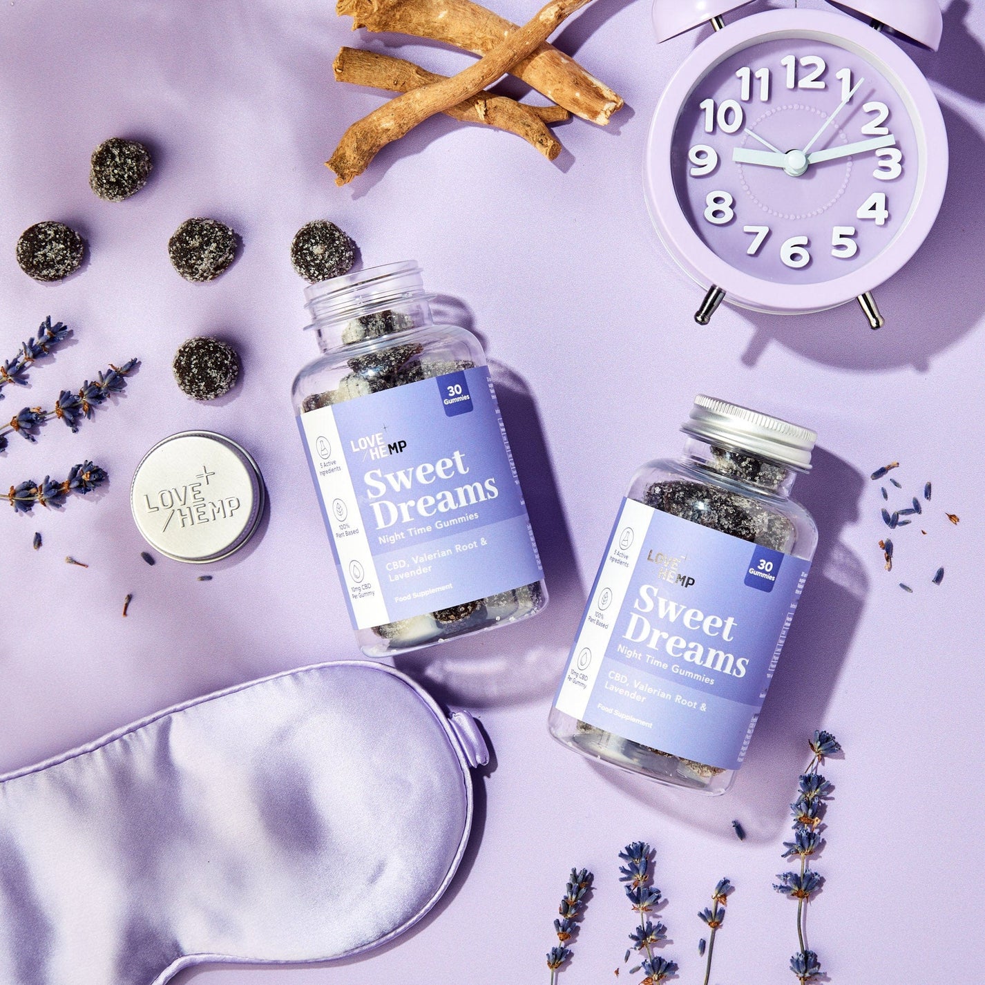 Love Hemp Sweet Dreams Gummies | 30 CBD Sleep Gummies