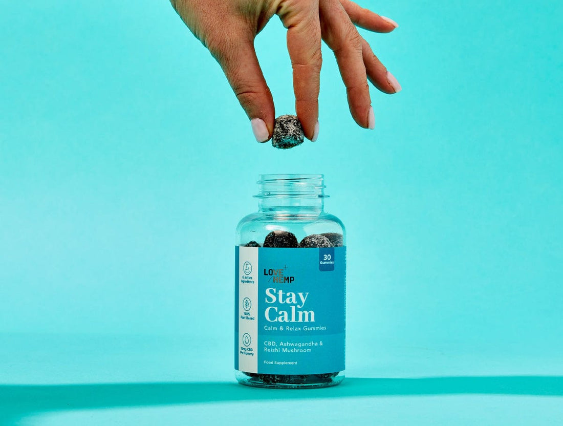 Stay Calm Capsules - 60 CBD Mood Support Capsules | Love Hemp